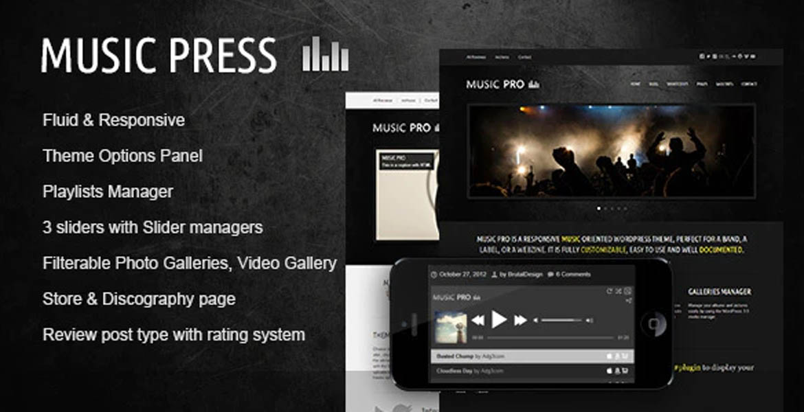 Top Trending Musician And Music Band WordPress Themes of 2020 - NicheAddons