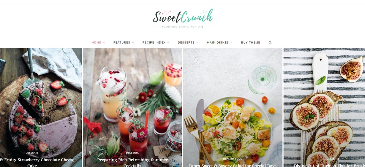 Best And High-Quality Food Blog Wordpress Themes of 2021 - NicheAddons